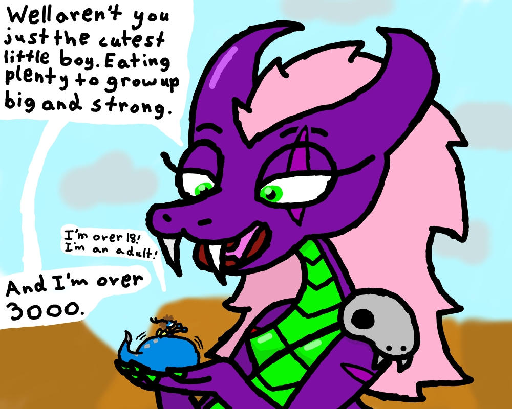 Art Trade A Growing Dragon By Eternaljonathan On Deviantart
