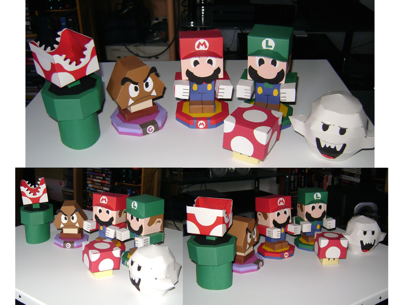 Filemario And Luigi Paper Jam Papercraft Luigipng Super Mario Wiki The Mario Encyclopedia Xxx