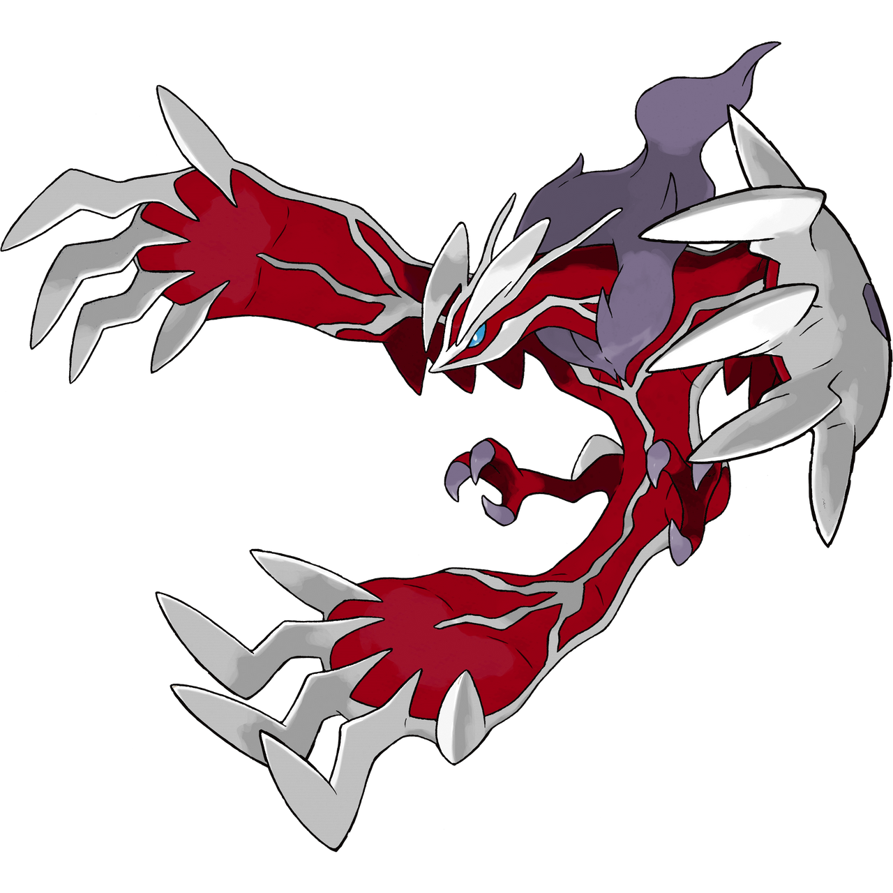 Shiny Yveltal Sugimori Art Edit By Rattafratz On Deviantart