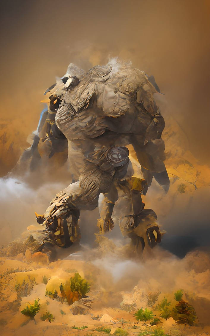 Sand Golem By Tmnt242 On Deviantart