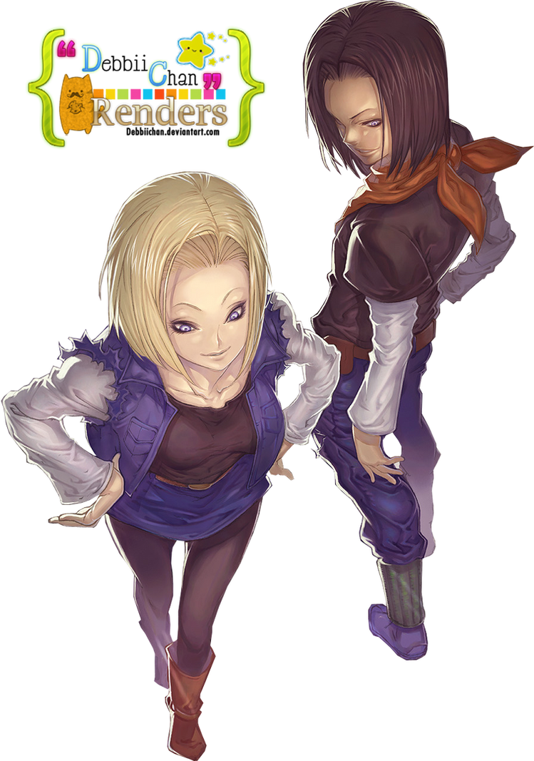 Android s 17 And 18 Androides 17 Y 18 Render By Debbiichan On DeviantArt android-s-17-and-18-androides-17-y-18-render-by-debbiichan-on-deviantart