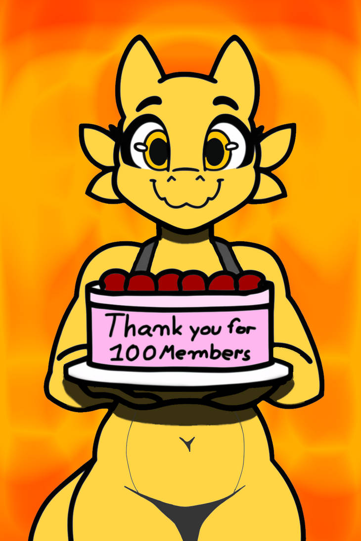 Thanks For 100 Members By Pomiart On Deviantart