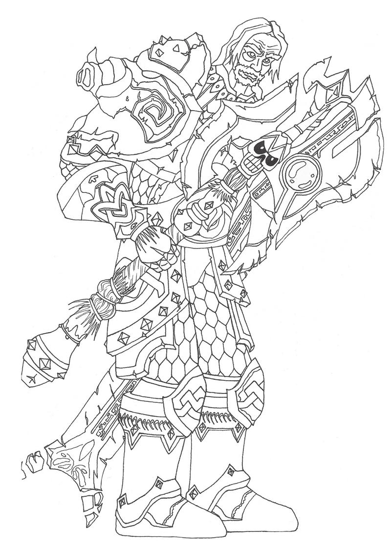 Wow Human Warrior By Ompabop On Deviantart
