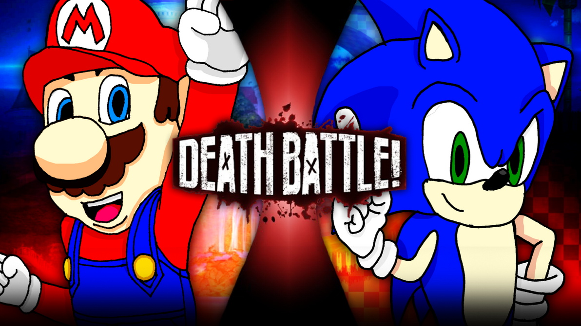 Mario Vs Sonic By Brobuscus101 On Deviantart
