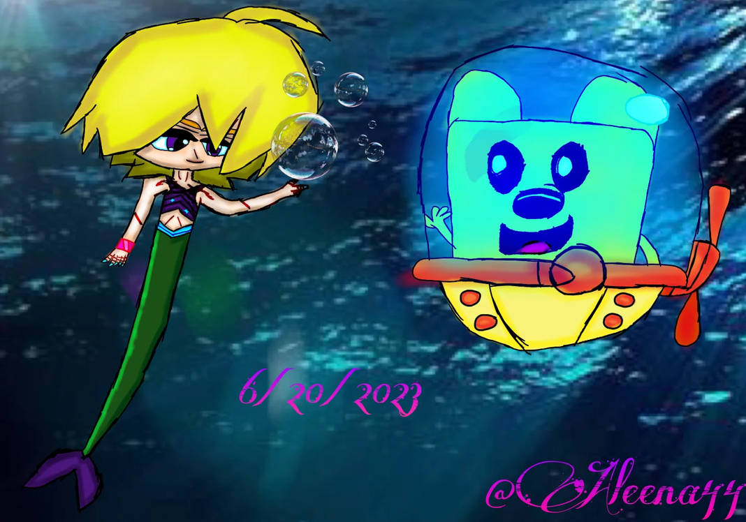 Wubbzy Meets A Mermaid By Wonderkatmeowofruby On Deviantart