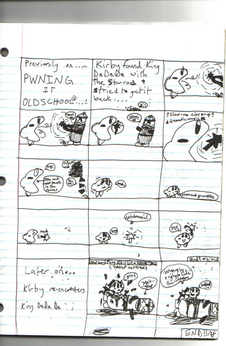 Kirby Vs. King DeDeDe End by EmotionlessBlue on DeviantArt