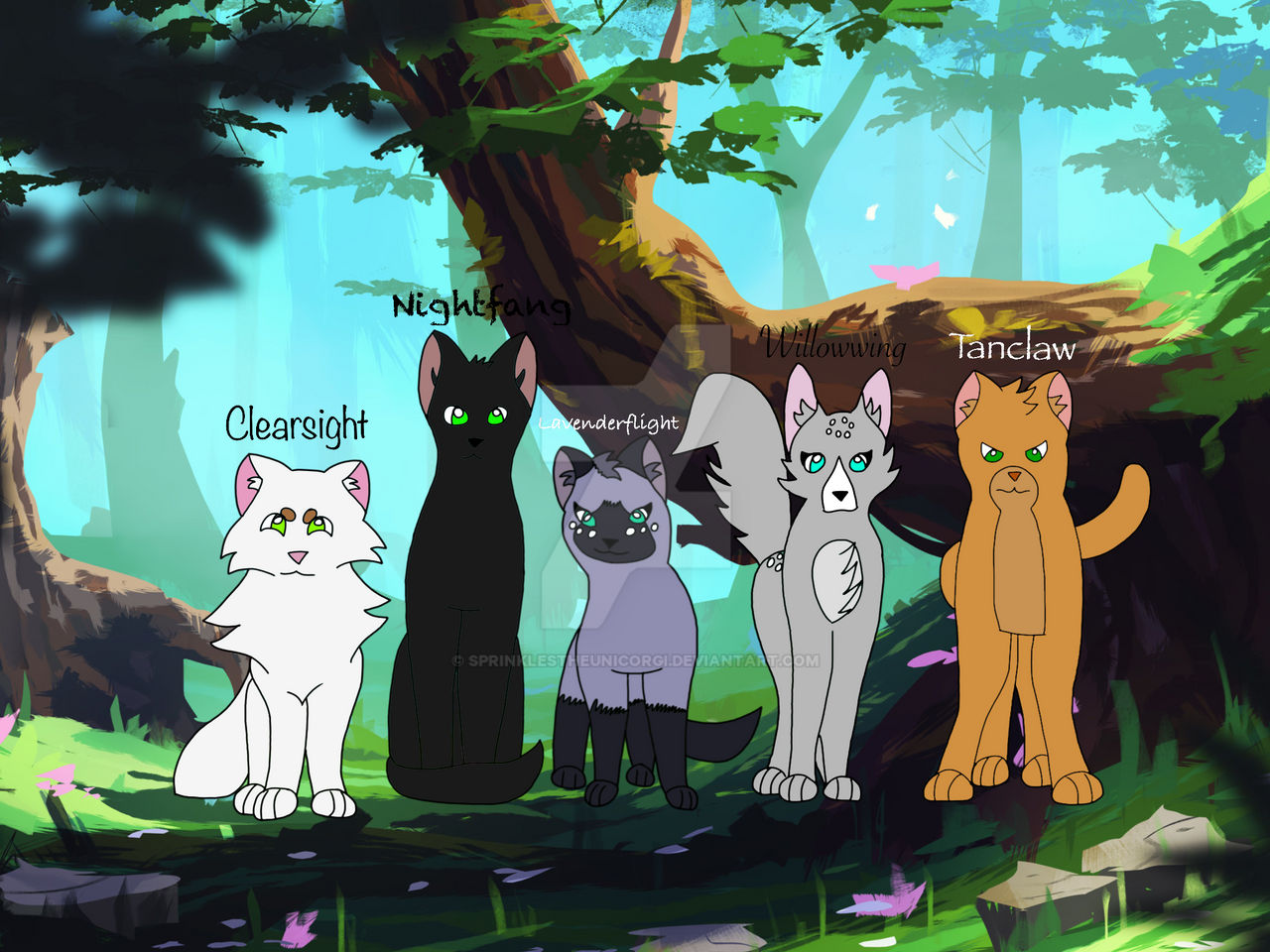Warrior Cat Ocs By Sprinklestheunicorgi On Deviantart