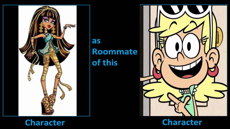 Cleo De Nile And Leni Loud Roommates By 816isa99 On Deviantart