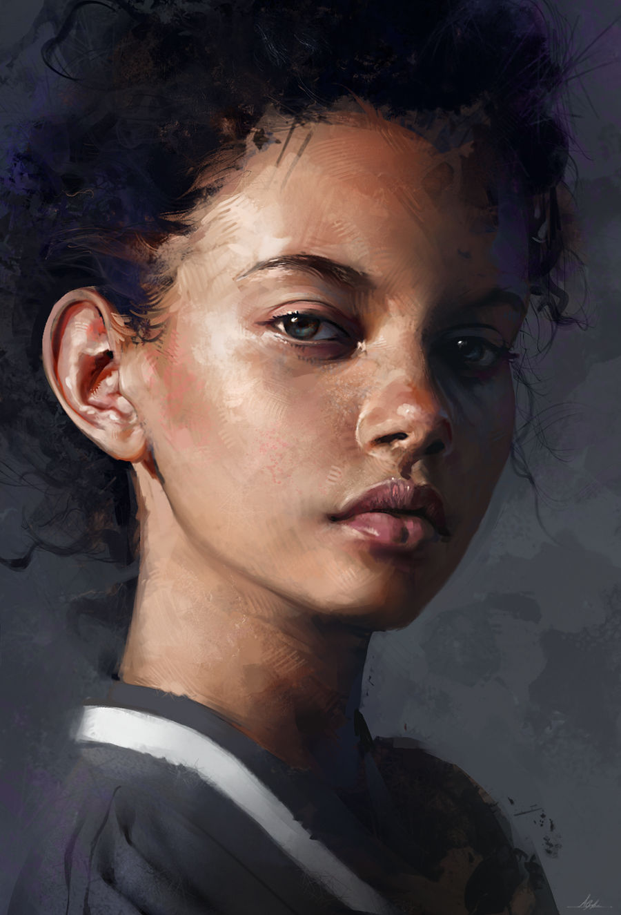 Marina Nery Study By AaronGriffinArt On DeviantArt marina-nery-study-by-aarongriffinart-on-deviantart