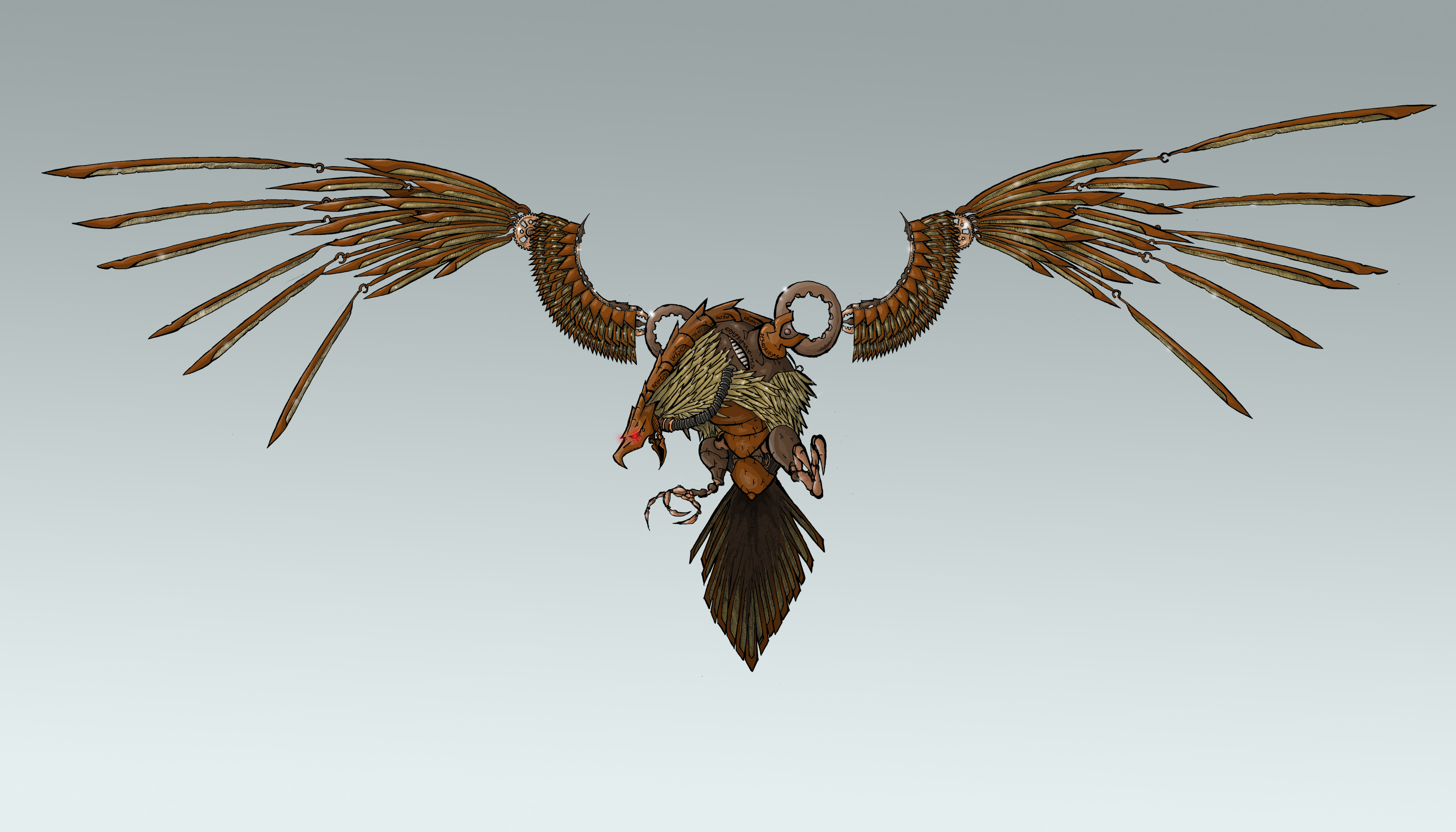 Mechanical Eagle by Sodano on DeviantArt