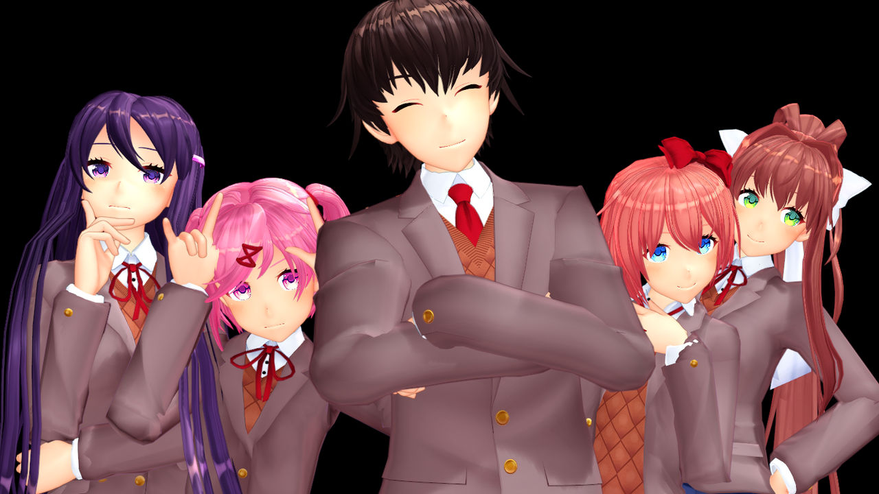 Ddlc The Harem Route By Kucero On Deviantart