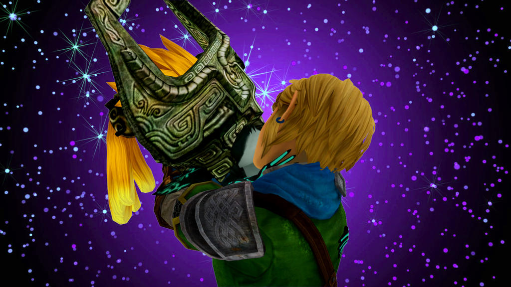 Link And Midna Tender Kiss By Midnaloversilvs On Deviantart