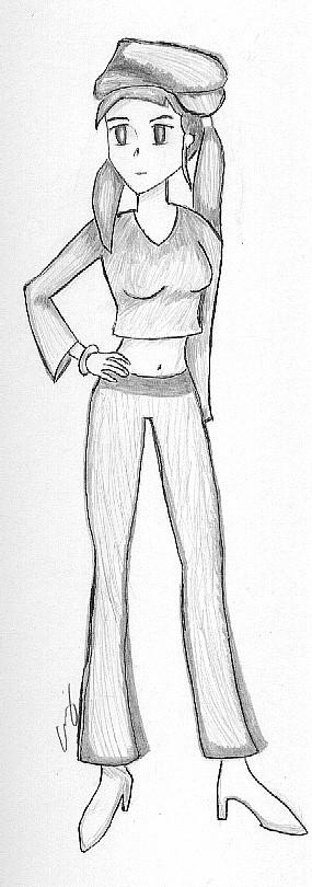 Sassy Pose By Psychomaze On Deviantart