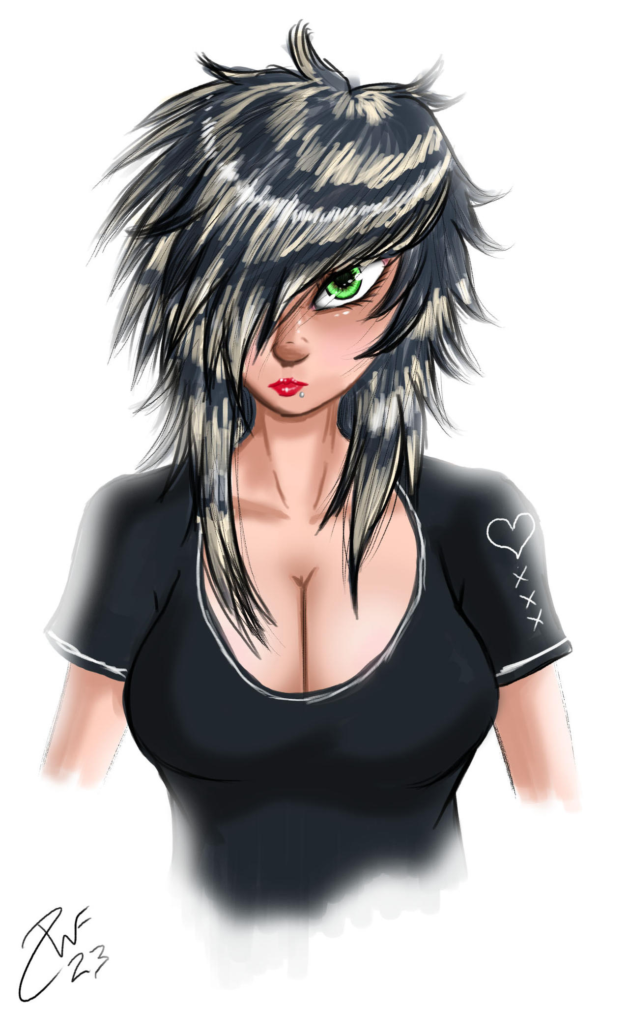 Scene Girl By Iian6 On Deviantart