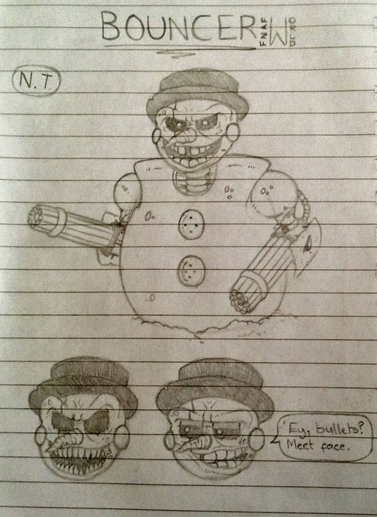 FNaF World Redesigns: Bouncer by Godzilla2003 on DeviantArt FNaF World Redesigns: Bouncer by Godzilla2003 on DeviantArt