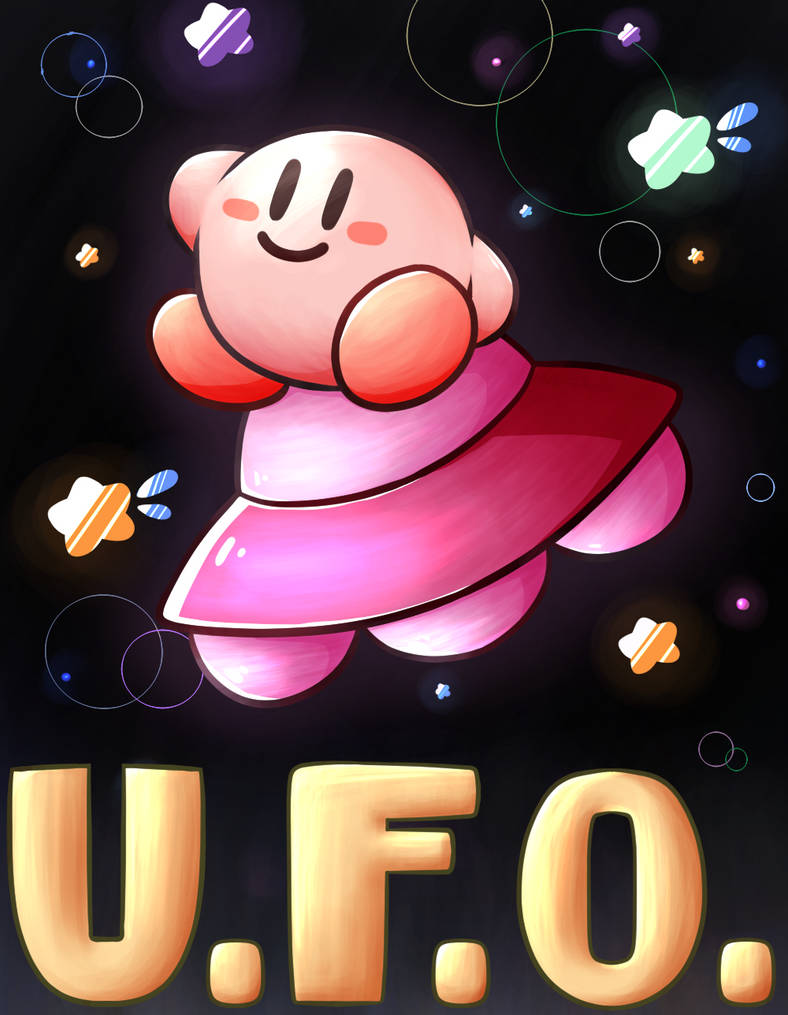 Ufo Kirby By Ag Piers On Deviantart
