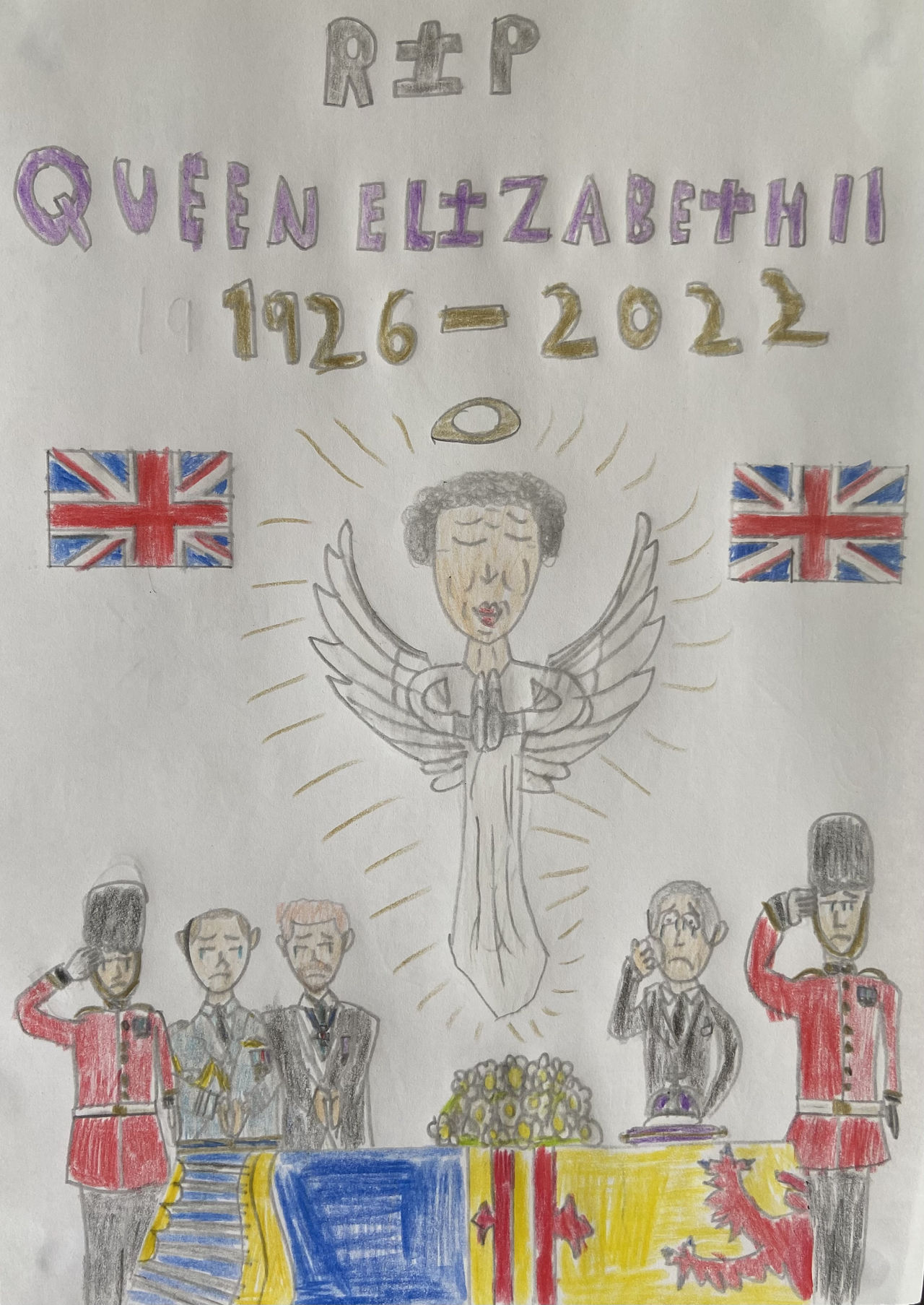 RIP Queen Elizabeth II by JwwProd on DeviantArt RIP Queen Elizabeth II by JwwProd on DeviantArt