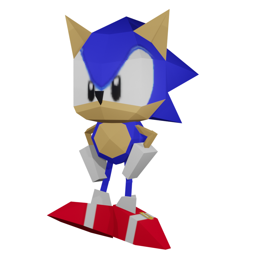 Sonic R Sonic Render Test 2 By Sonicf64 On Deviantart
