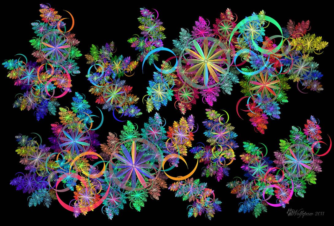 Floral Festival Collage By Wolfepaw On Deviantart