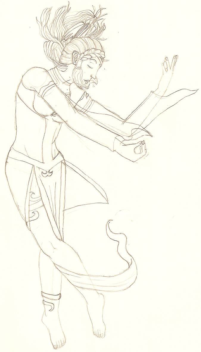 Phoenix Goddess Base Sketch By Matriss On Deviantart