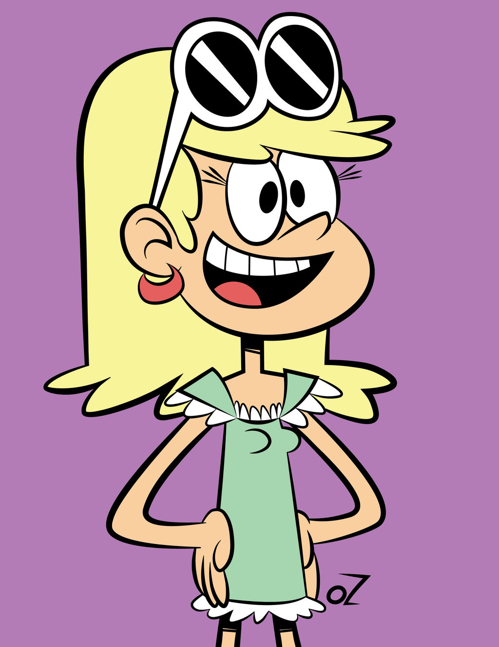 Leni Loud Pose By Zimbono On Deviantart