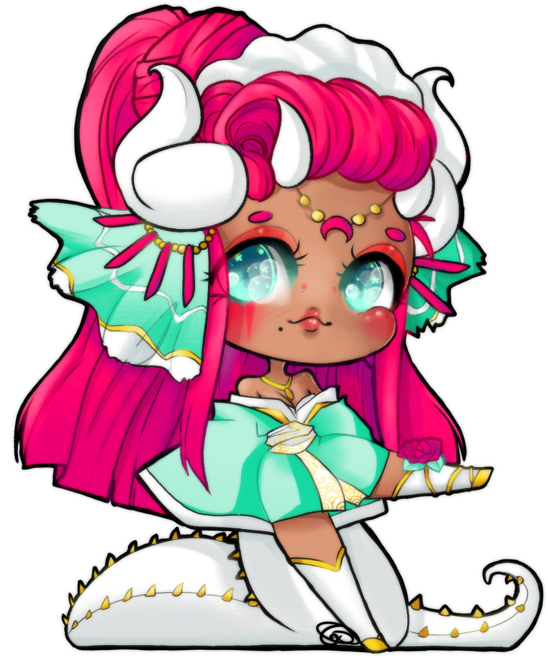 Commission Dragon Chibi By Ginzan On Deviantart