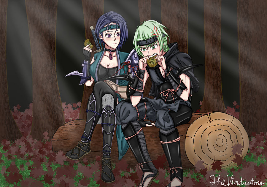 (FE3H)TRADE: Ninja Shamir and Byleth by TheVindicators on DeviantArt (FE3H)TRADE: Ninja Shamir and Byleth by TheVindicators on DeviantArt