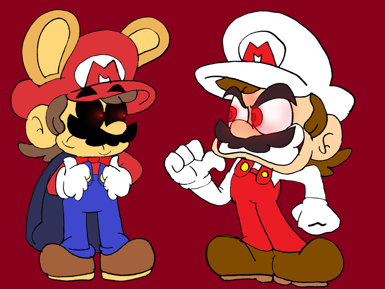 Fnas Mario And Mario By Super64fan On Deviantart