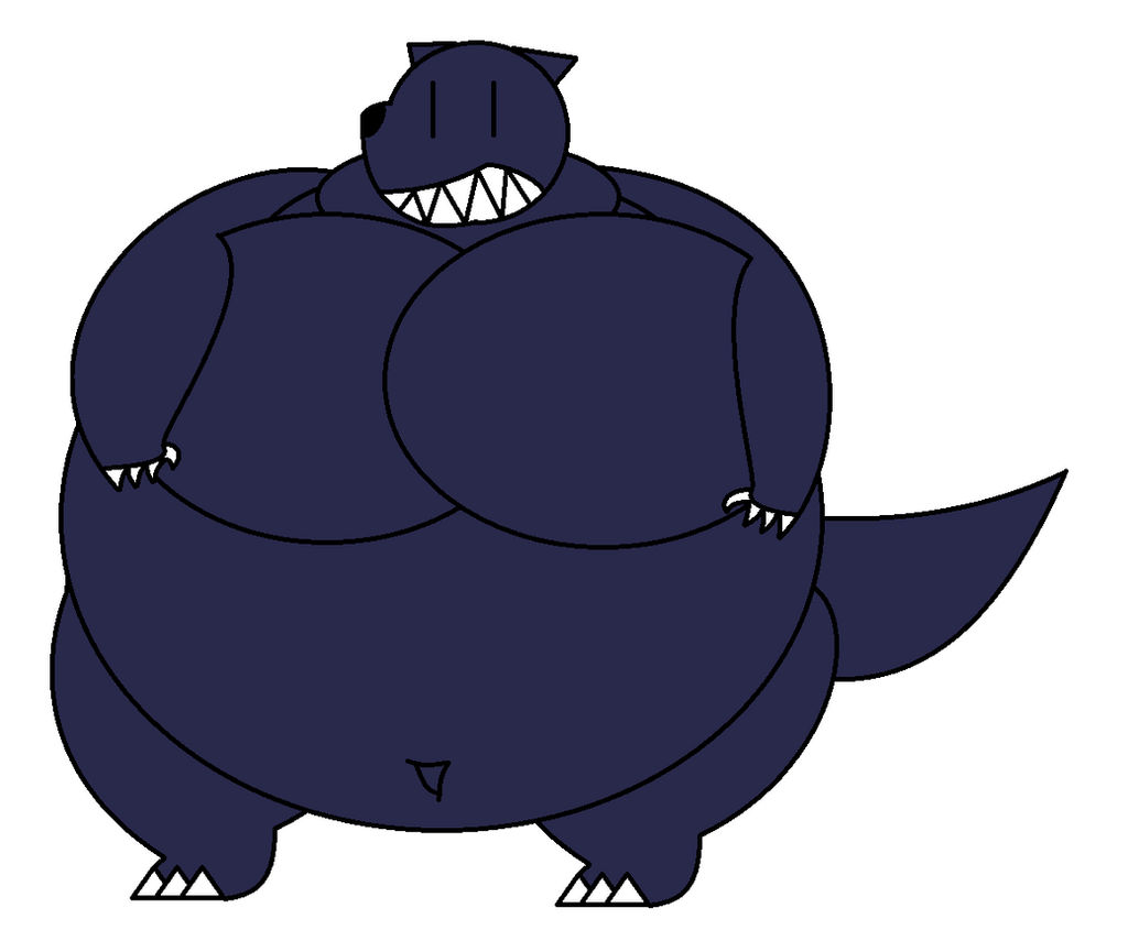 Anthro Chain Chomp By Eddybobed On Deviantart