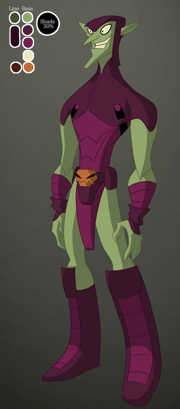 Green Goblin Character Design Sheet Tssmc By Dakuroni On Deviantart