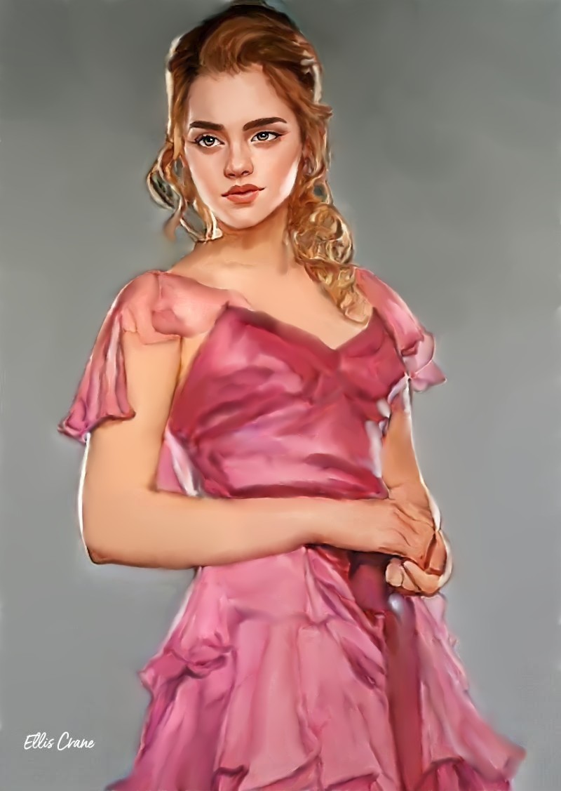 Emma Watson As Hermione At The Yule Ball By Ellisc50 On Deviantart