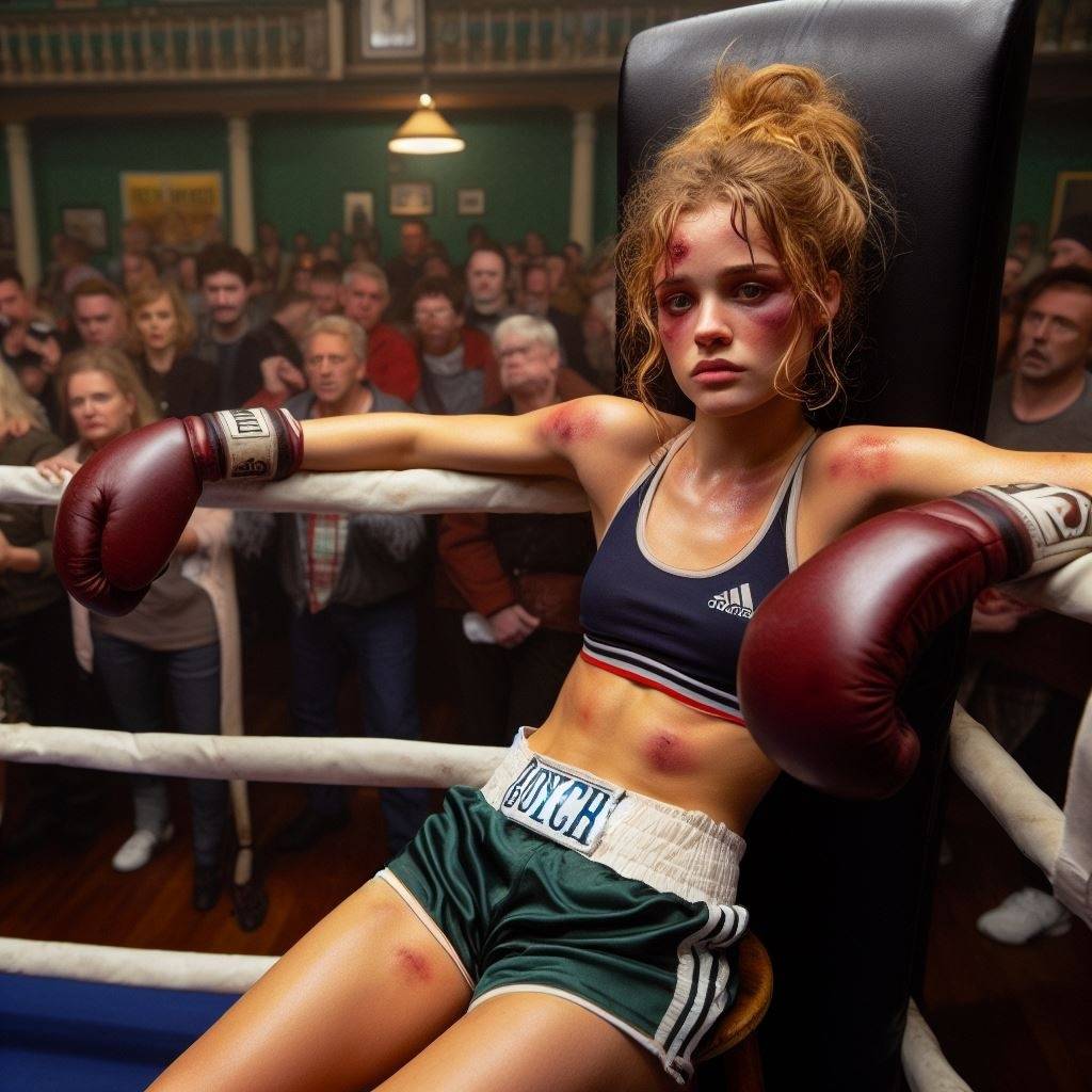 Girl Boxer At Her Corner 05 By Misteriosorod On Deviantart