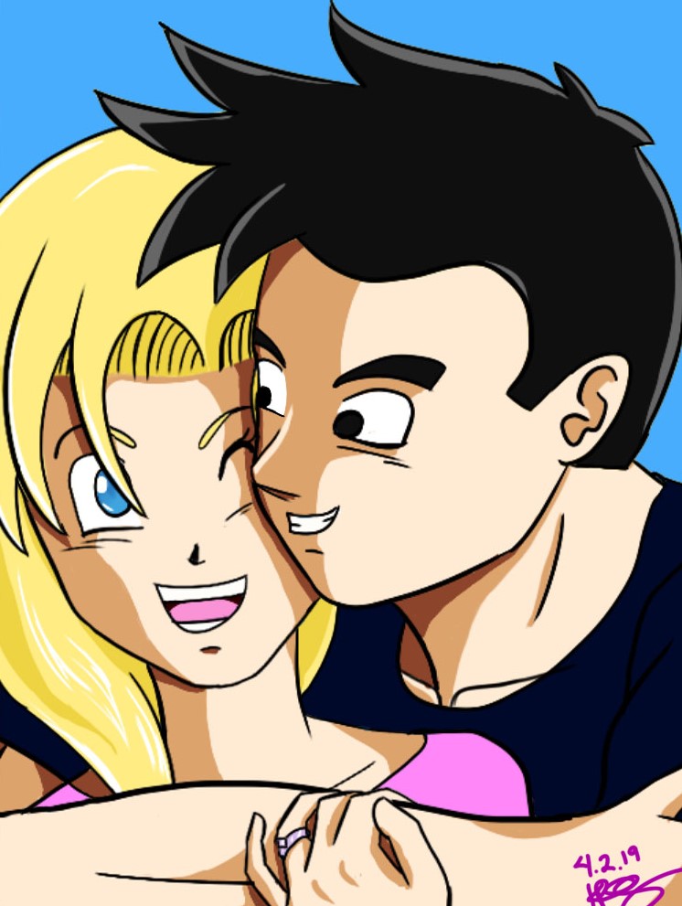 Goten X Marron Better Days By Trunkims On Deviantart