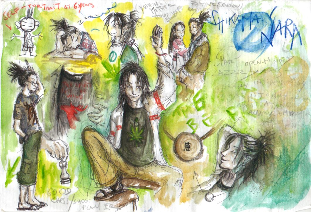 Naruto - KonohaHigh Shikamaru by LevyRasputin on DeviantArt