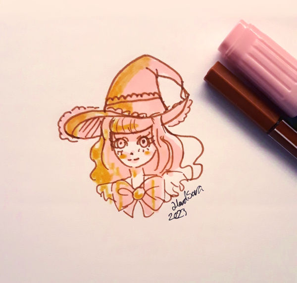 Pink Witch Doddle Video By Hardsara On Deviantart