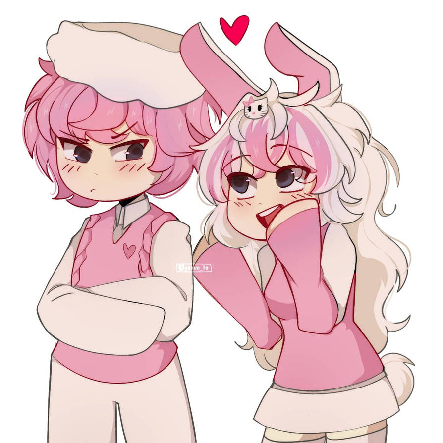 Couple Pink By Gemmta On Deviantart