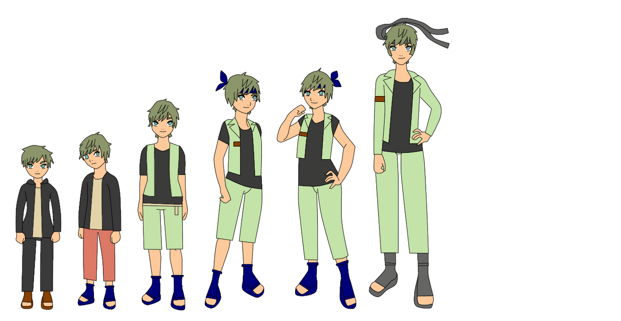 Boruto Oc Ahane Botan Timeline By Noshabaforever On Deviantart