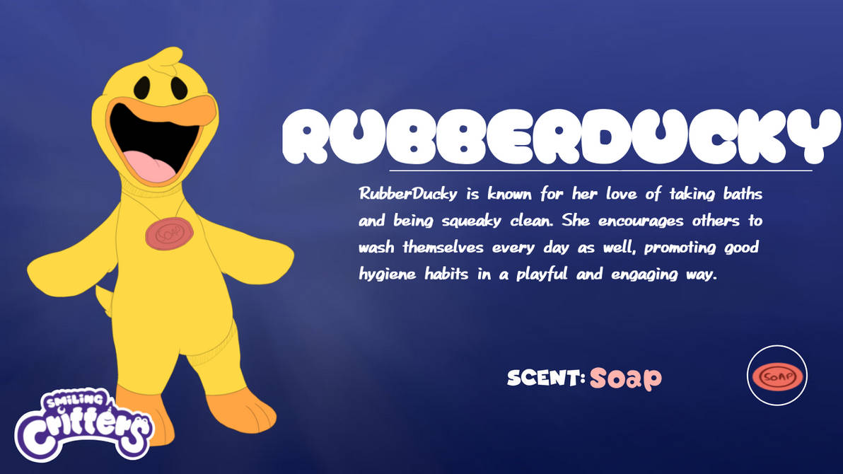 Smiling Critters Oc Rubberducky By Ragzzpizzle On Deviantart