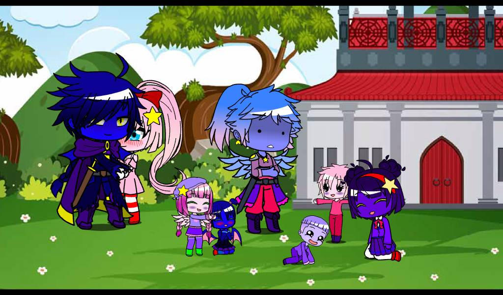 Meta Knight Y Kirby Con Sus Hijos By Nadin200 On Deviantart