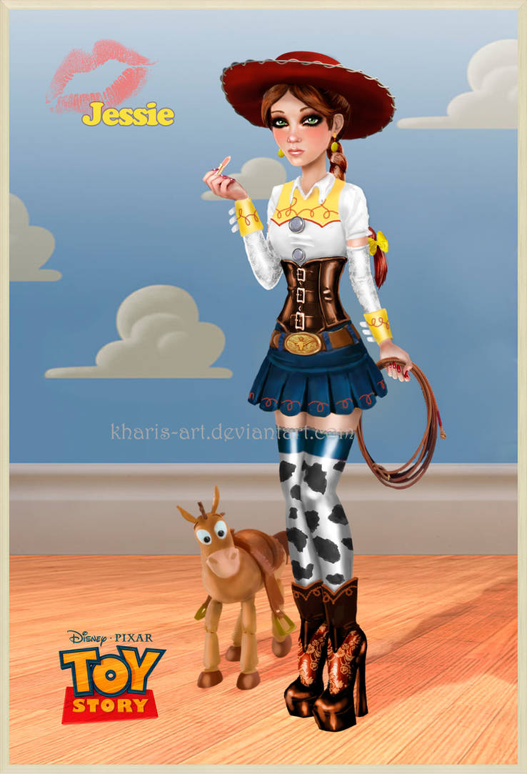 Jessie Toy Story By Kharis Art On Deviantart
