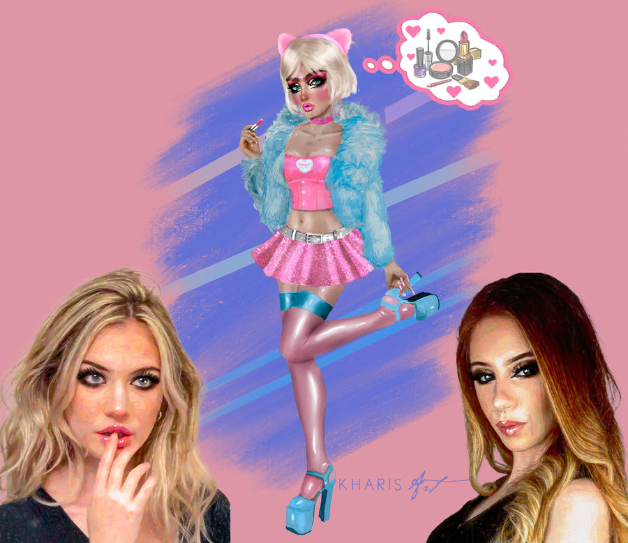 Sisters Train Their Feminized Brother By Kharis Art On Deviantart