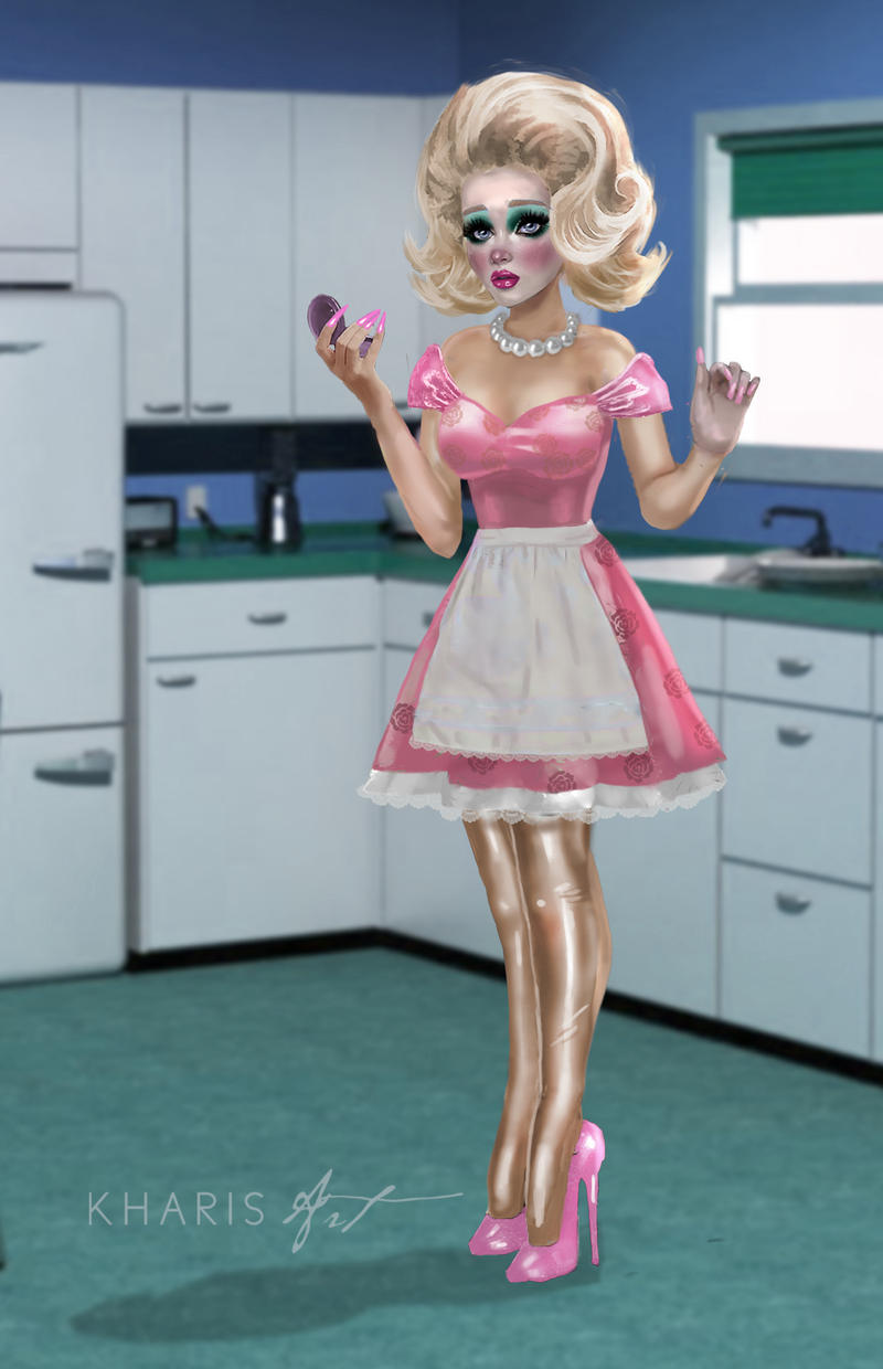 Sissy Stepford Housewife By Kharis Art On Deviantart