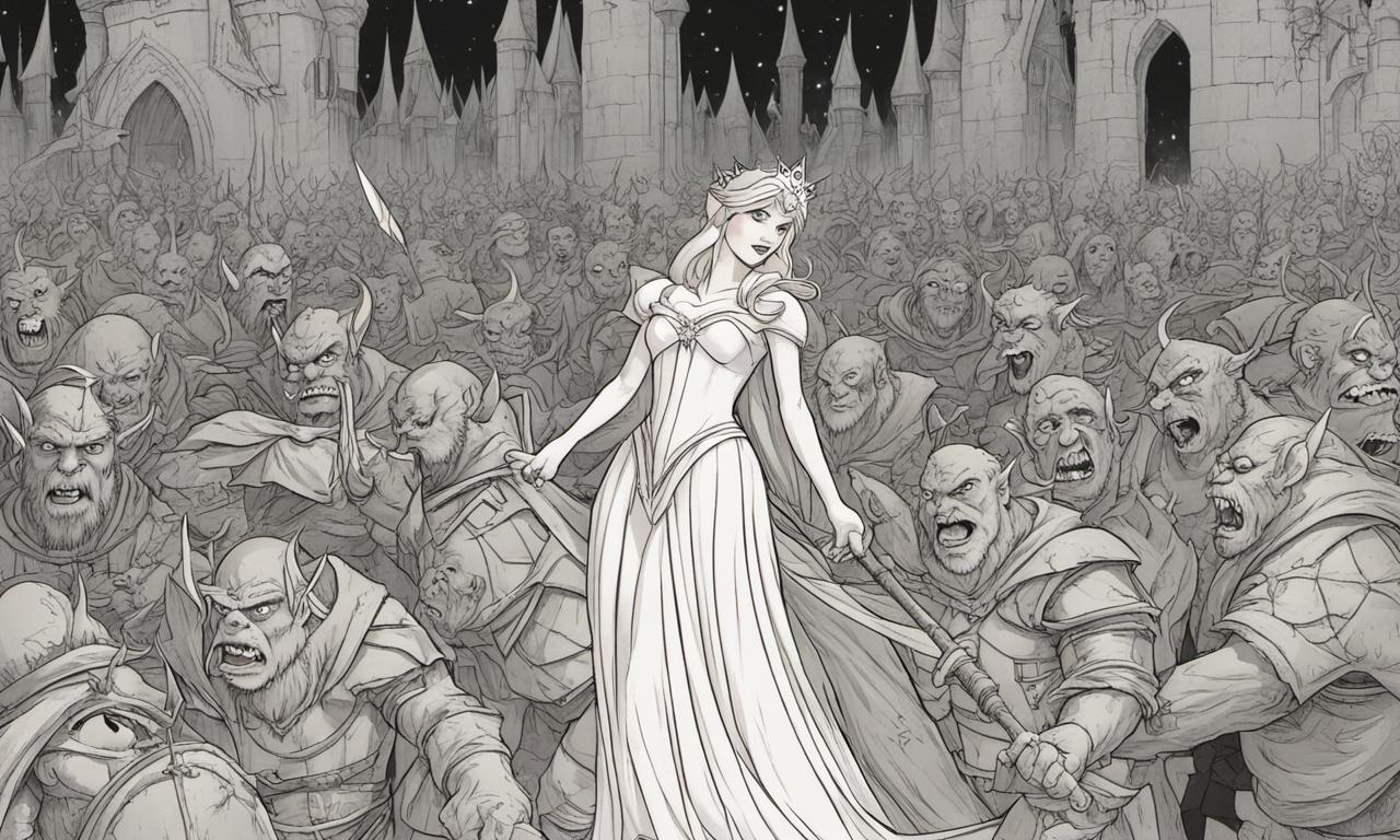 Princess Aurora The Orcs By Wailwulf On Deviantart