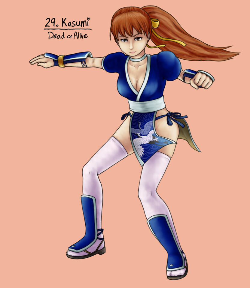29 Kasumi Sketch Time 23 By Dentedbrain On Deviantart
