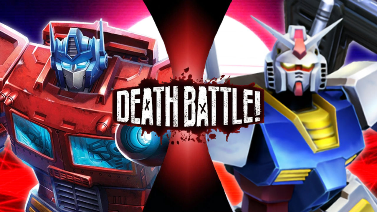 Optimus Prime vs Gundam by GoldenPhantom04 on DeviantArt Optimus Prime vs Gundam by GoldenPhantom04 on DeviantArt