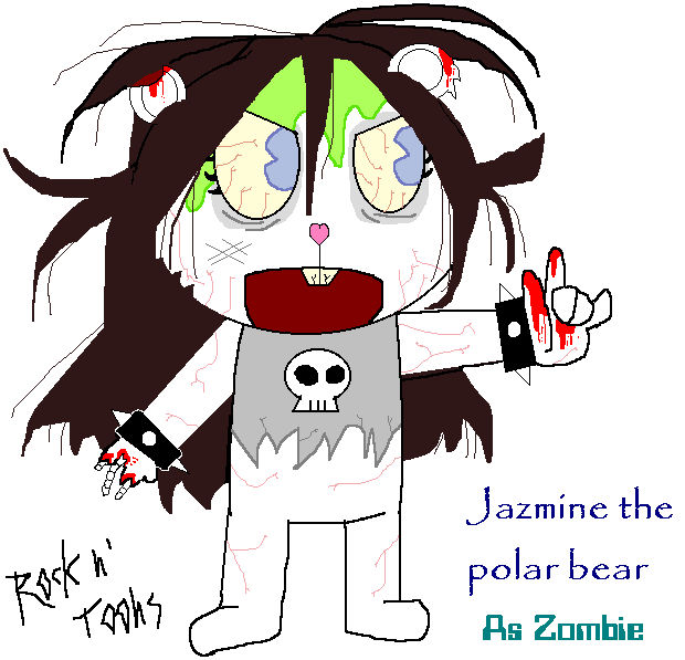 HTF Zombie Jazmine by Rock-n-Toons on DeviantArt