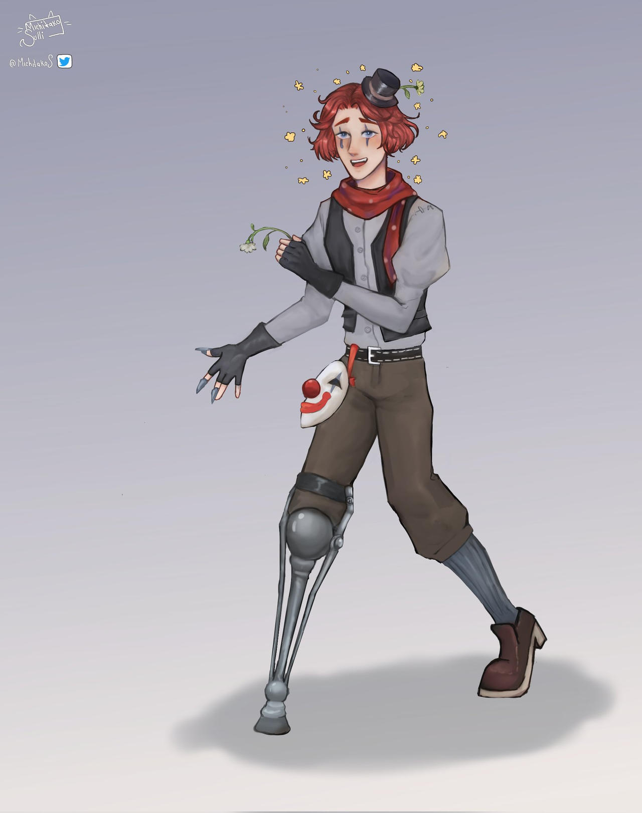 Weeping Clown Fanart Idv By Michitakos On Deviantart