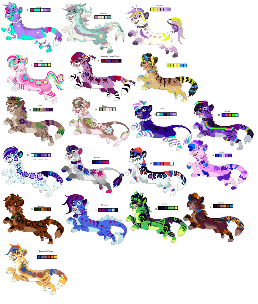 New Base Surprise Designs Complete By Kainaa On Deviantart