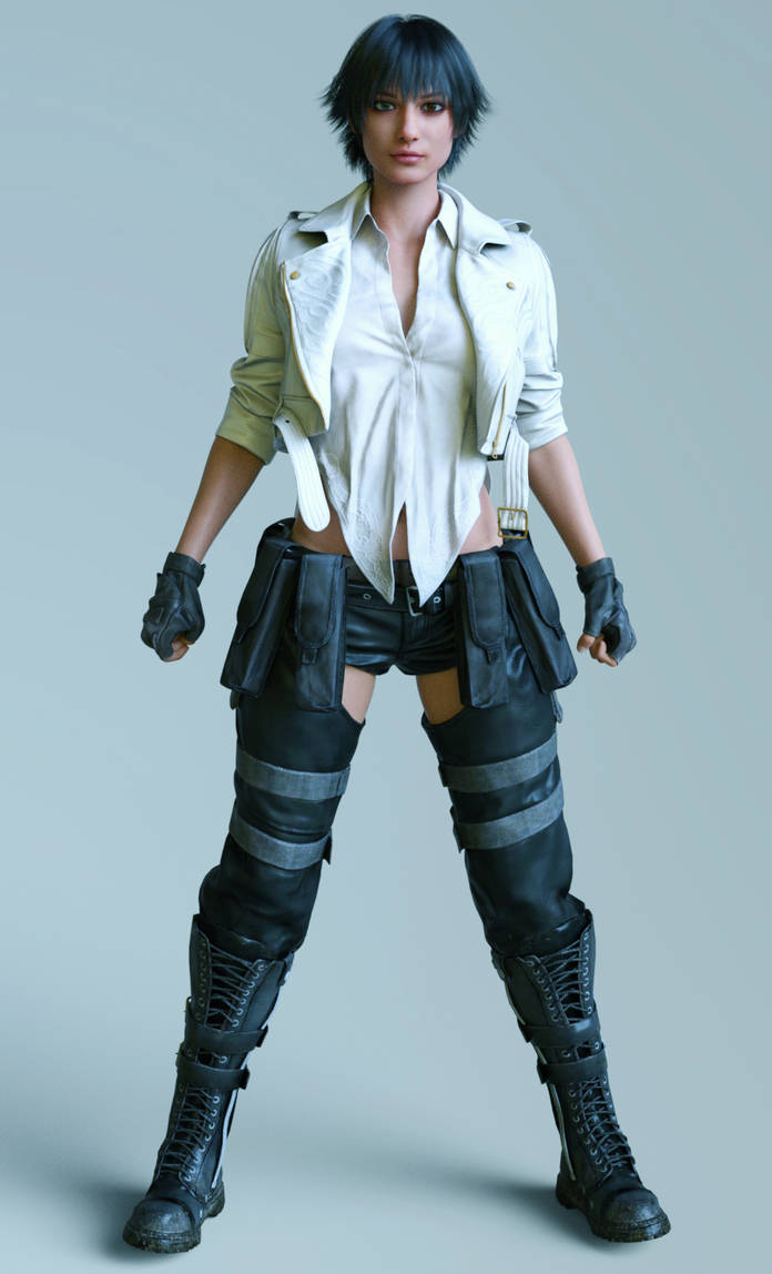 Lady From Dmc Outfit Done By Guhzcoituz On Deviantart