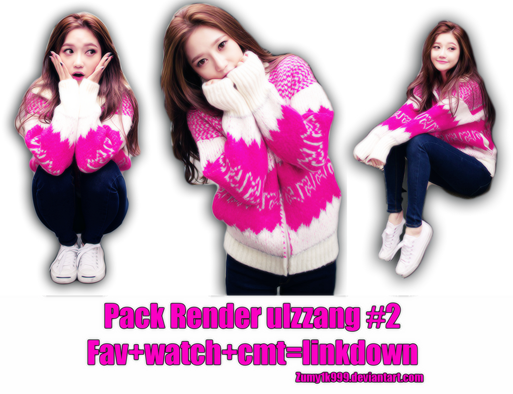Pack Render Ulzzang Girl 2 By Zumy By Zumy1k999 On Deviantart